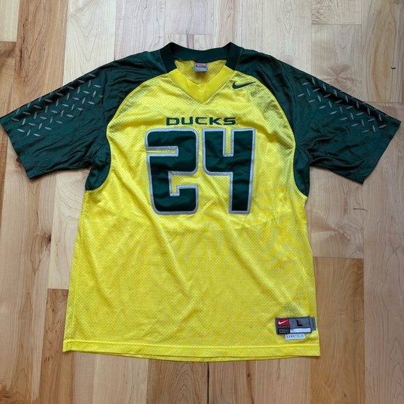 Nike | Shirts | Rare Vintage Nike Oregon Ducks Football Jersey ...